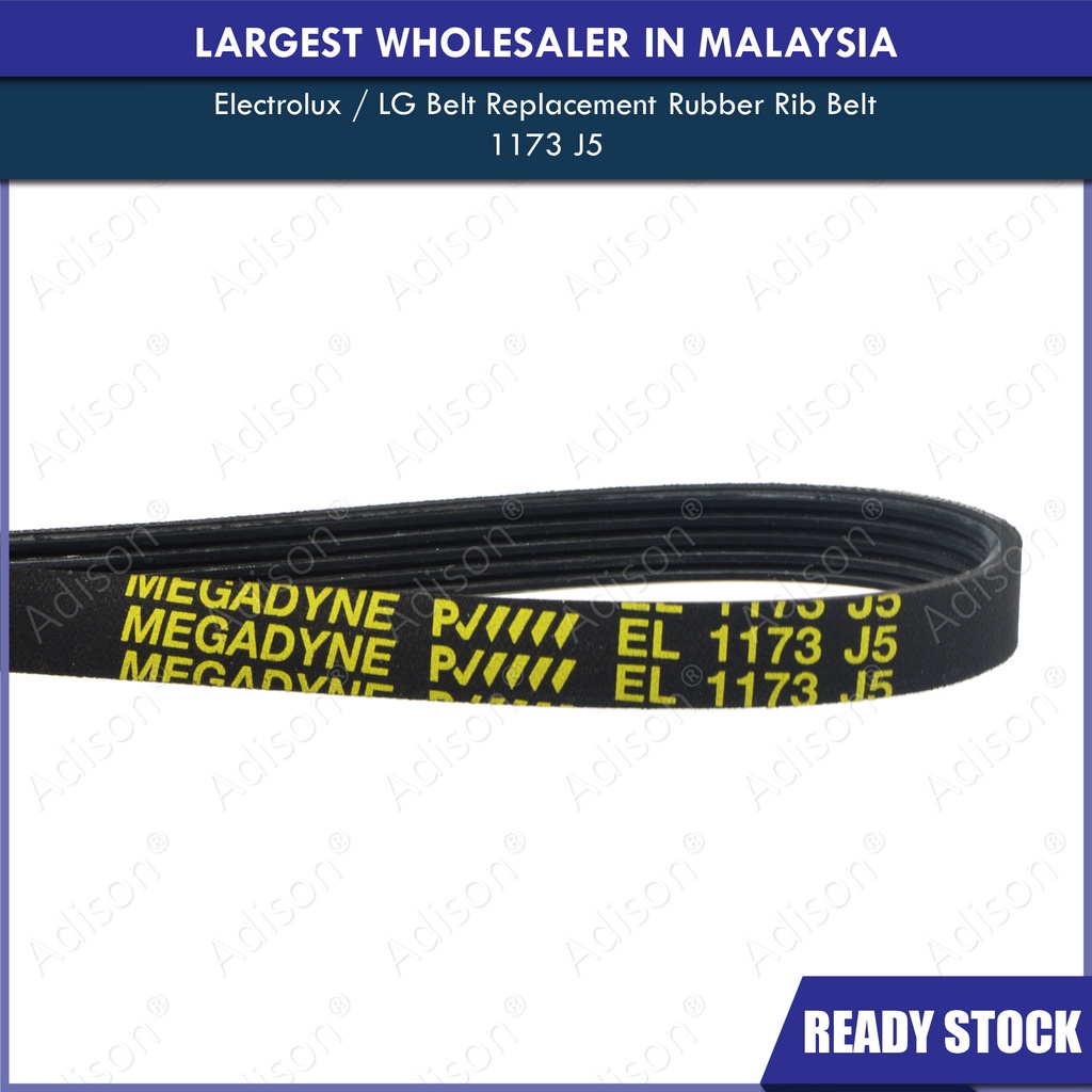 LG Belt 1173 J5 for Electrolux / LG WD80130F | Shopee Malaysia