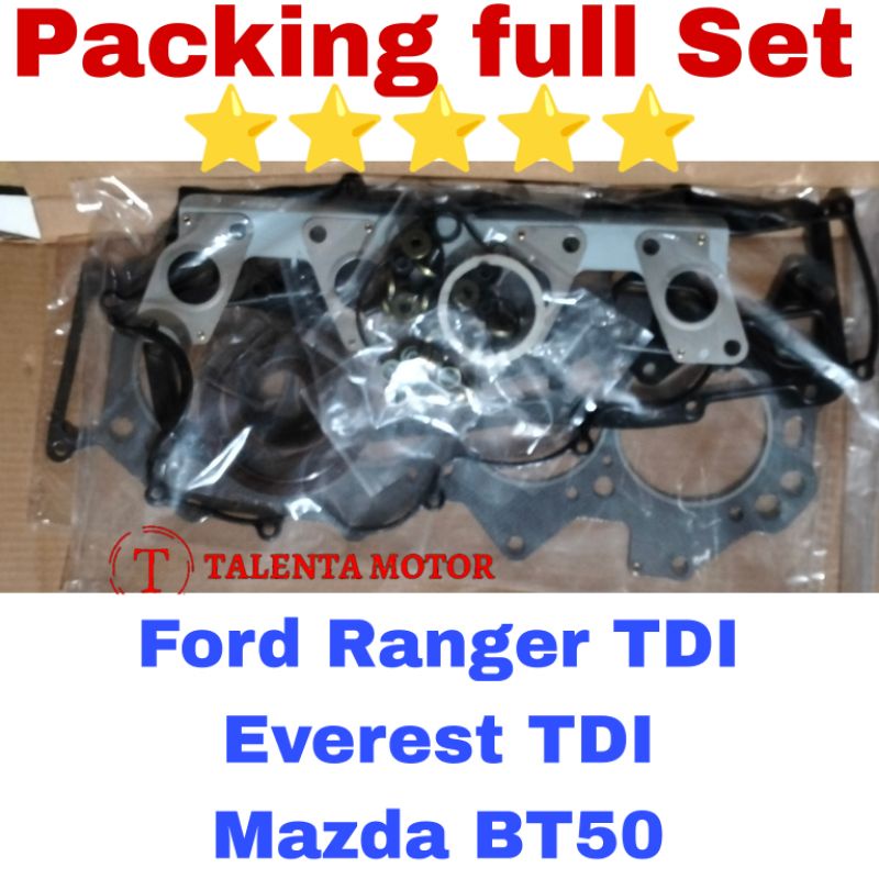 MESIN Packing SET FORD RANGER 2.5 TDI EVEREST TDI MAZDA BT50 TDI PACK ...