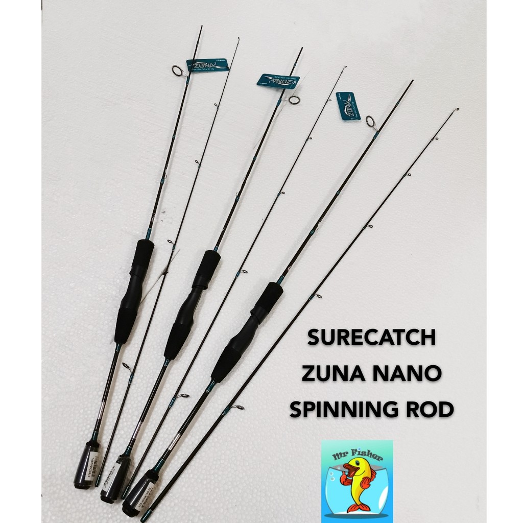 FISHER SURECATCH ZUNA NANO ULTRALIGHT SPINNING ROD | Shopee Malaysia