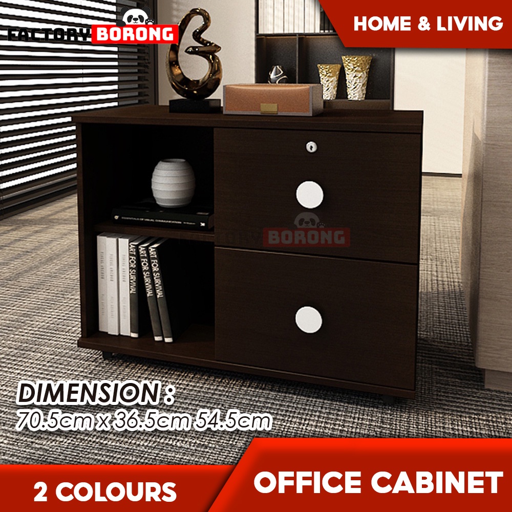 FB HP049 Office Cabinets Pedestal File Cabinet with Wheels Drawers with ...