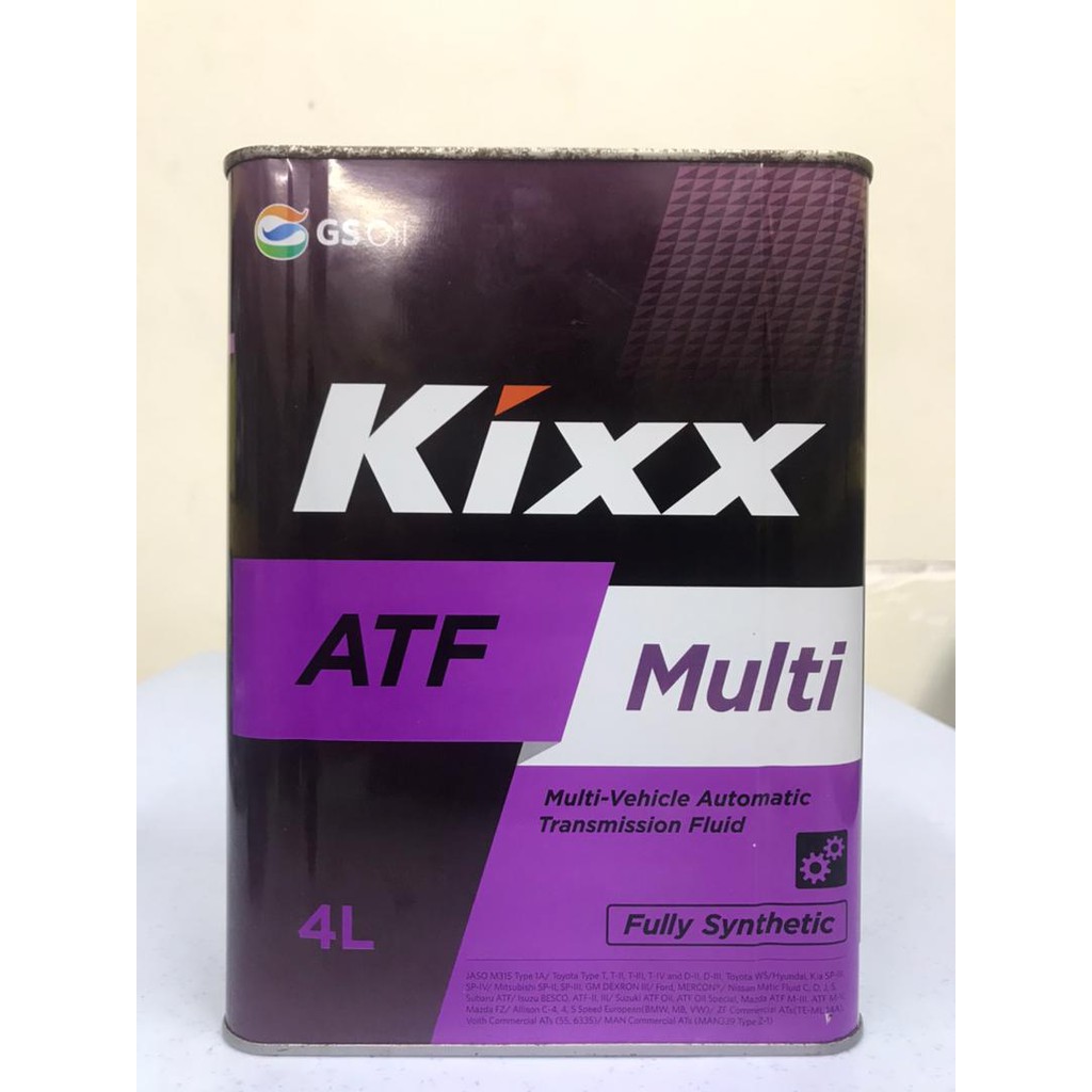 KIXX ATF MULTI 4 LITER MULTI-VEHICLE AUTOMATIC TRANSMISSION FULUID ...