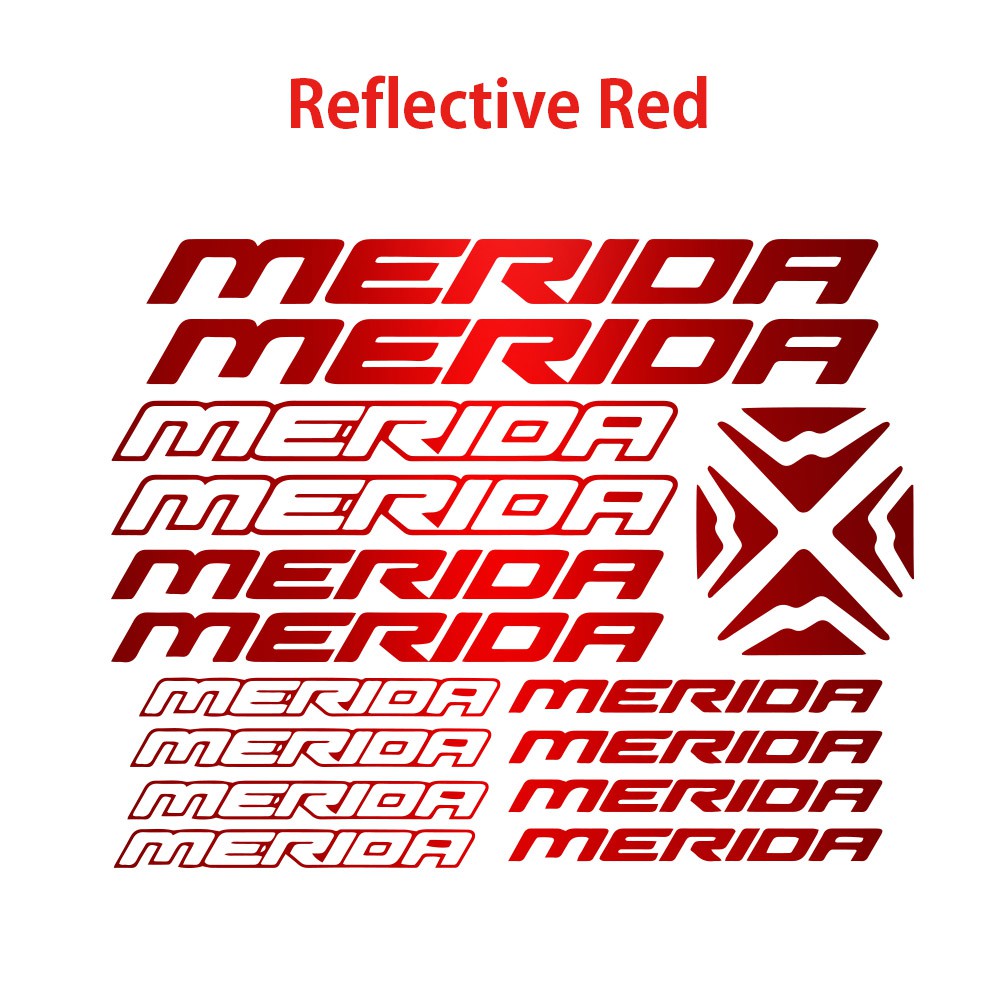 Merida MTB Road Bike Mountain Bike Frame Sticker Decal Track Bike DH XC ...