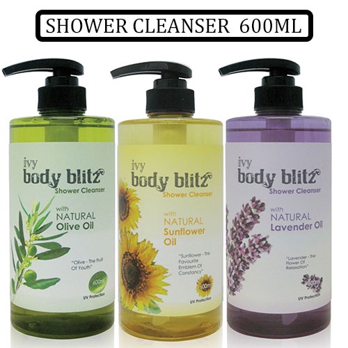 Ivy Body Blitz Shower Cleanser (600ml) | Shopee Malaysia