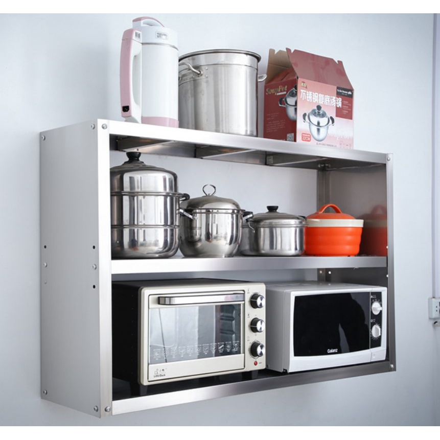 WALL SHELF 墙壁架/ STAINLESS STEEL WALL RACK/ RAK DINDING STORAGE ...