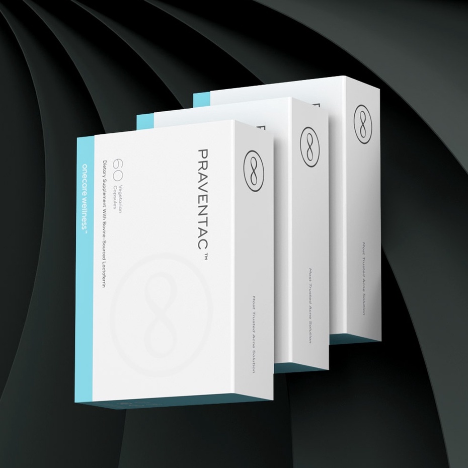 Onecare PRAVENTAC Acne Supplement For Blemish, Bacne, Blackhead ...