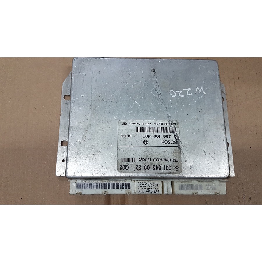 MERCEDES W220 S Class ABS ESP Control Module Unit 0315450932 ECU ESP ...