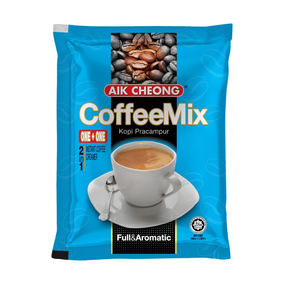 Aik Cheong 2 In 1 Coffee Mix No Sugar (18s x 15g) | Shopee Malaysia