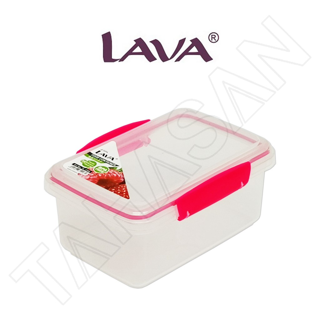 Lava Airtight Multipurpose Food Container Tupperware Plastic Canister ...