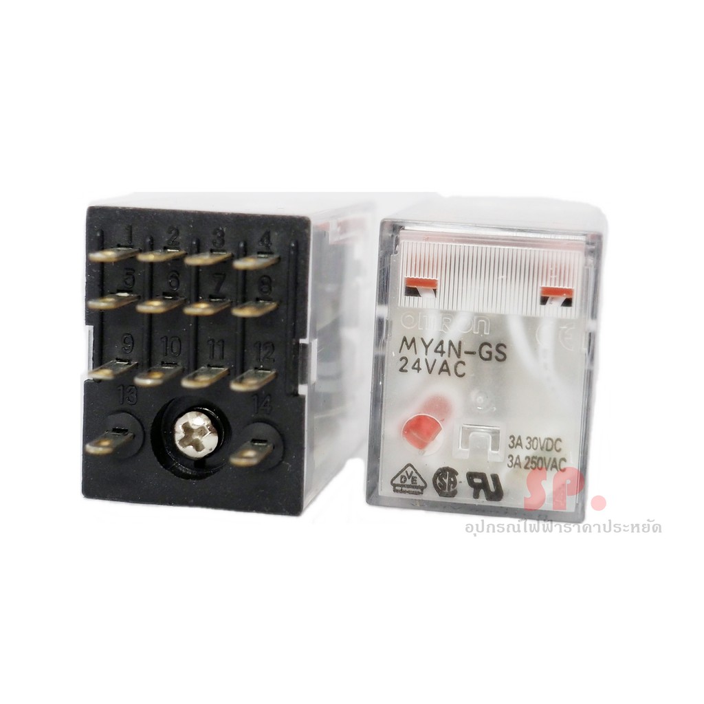 Relay MY4N-GS 14pin OMRON | Shopee Malaysia