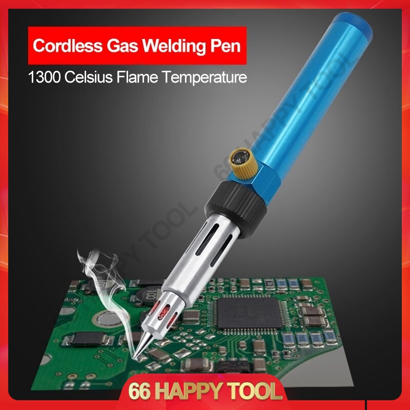 66 Happy Tool Ready Stock Refillable Cordless Butane Blow Torch Gas ...