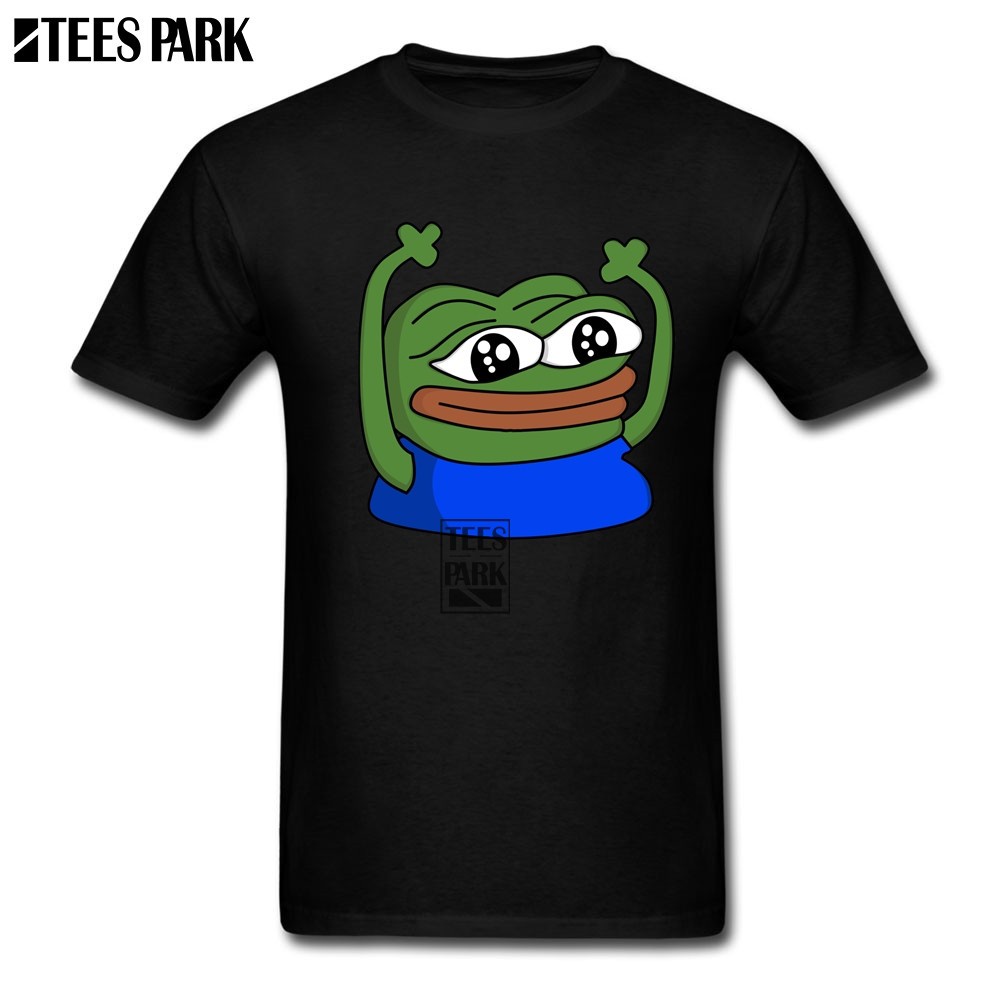 Influencer Funny Decompression Expression Frog Sad Pepe Summer Men's ...