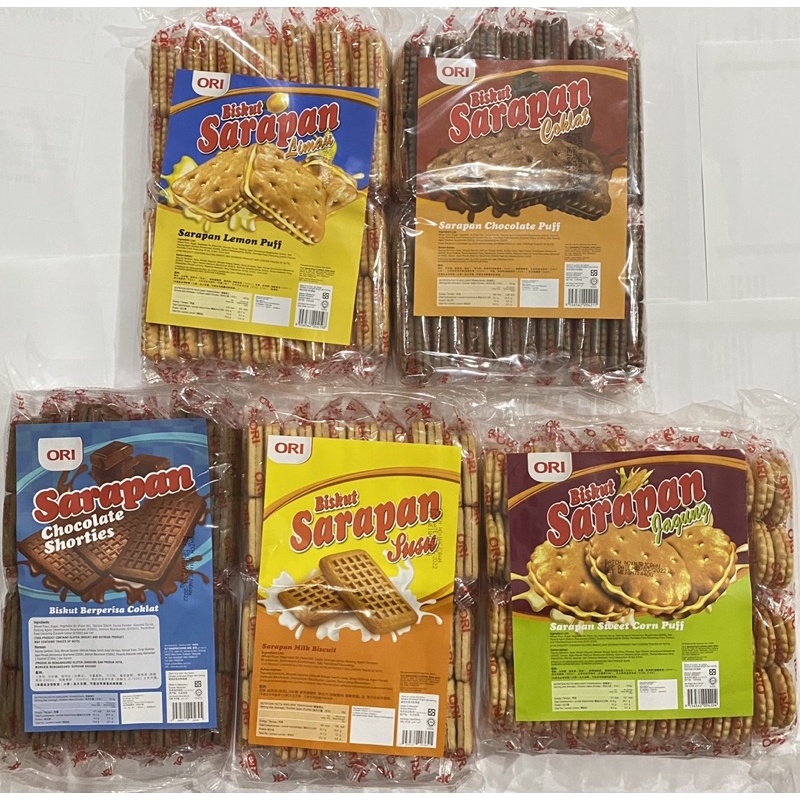 Ori Biscuits Sarapan Series (4 Type) Exp 01/2026 | Shopee Malaysia