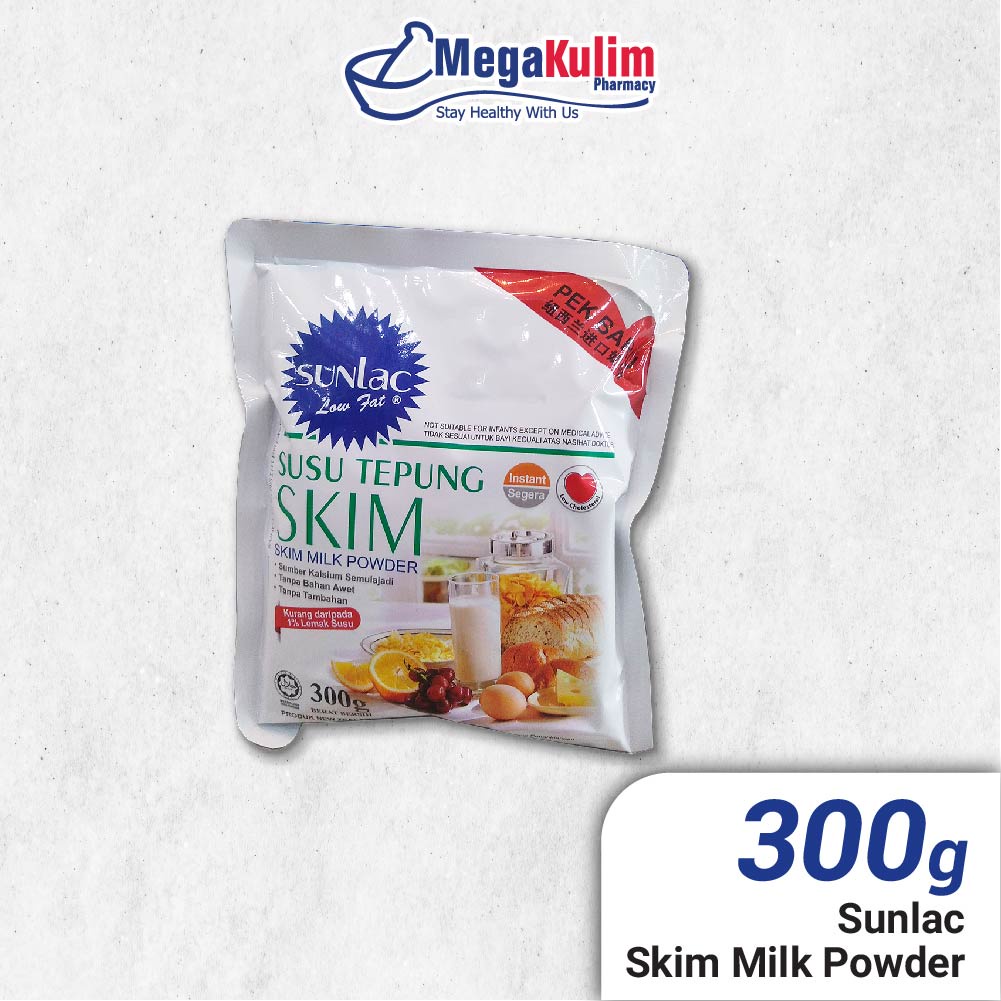 Sunlac Instant Skim Milk Powder 300g / 700g / 15's x 20g | Shopee Malaysia