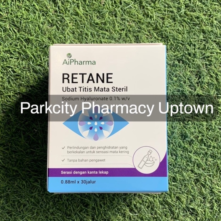 [ Free Gift ] AiPharma Retane Sterile Eye Drops 0.88ml x 30s (For tired ...
