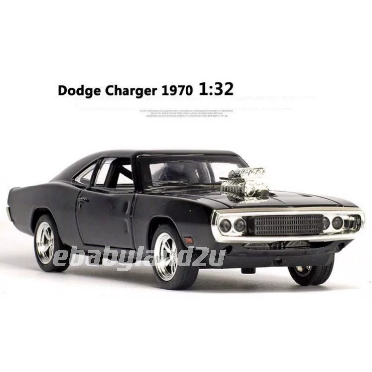 1:32 Pull Back Die Cast Dodge Charger Fast & Furious Alloy Diecast ...