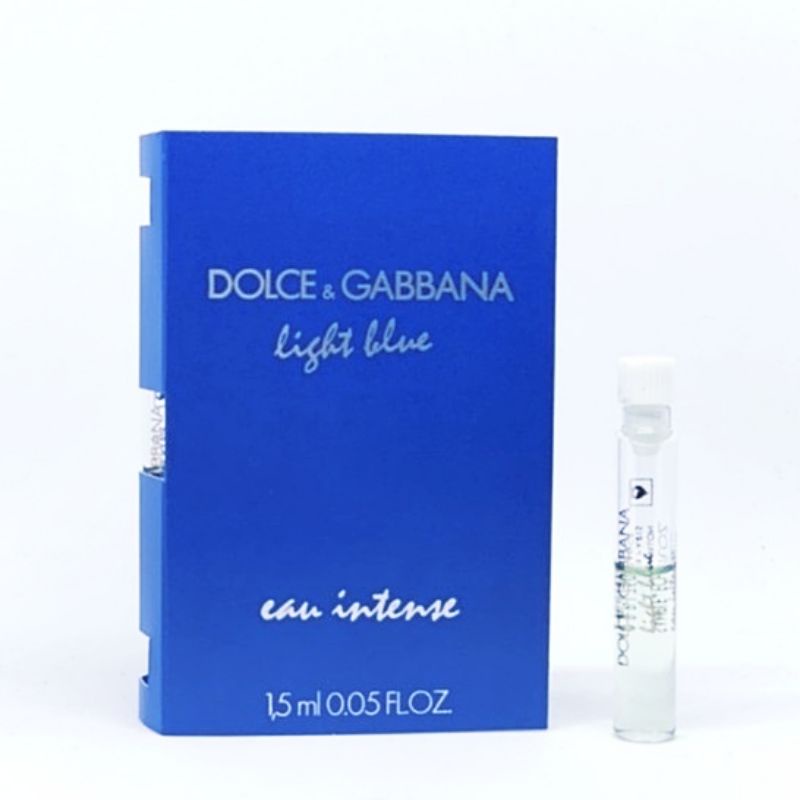 DG Light Blue EAU Intense Vial Perfume EDP 1.5ml | Shopee Malaysia