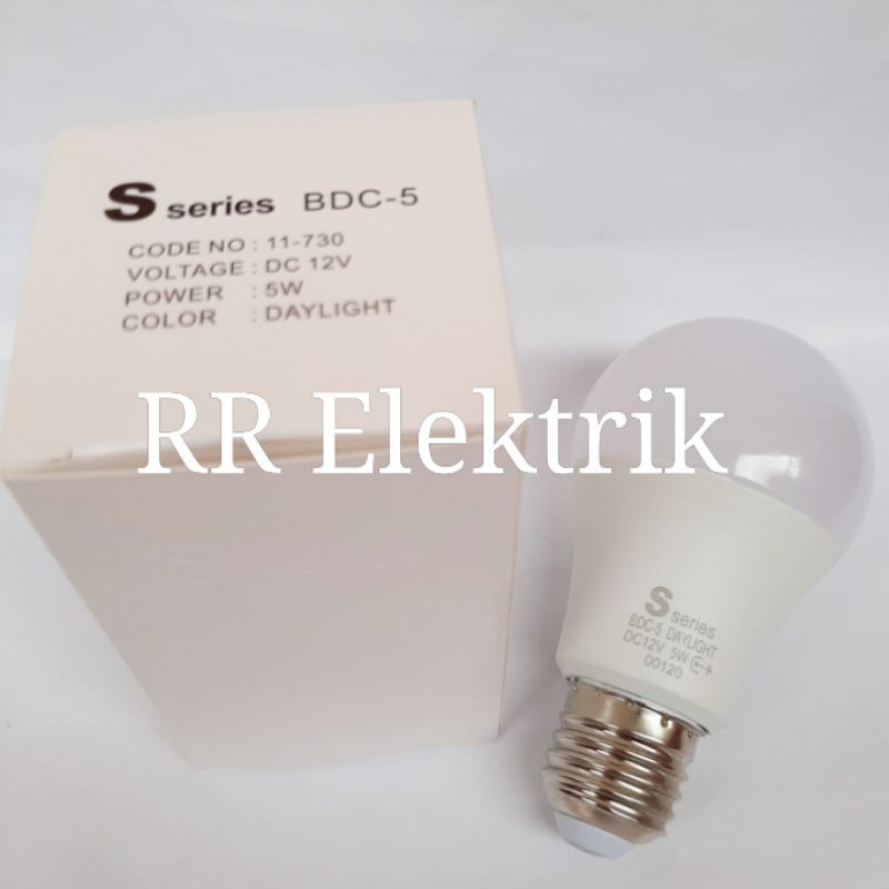 PUTIH Sseries DC 12V 5W Led Light Bulb / S Series Led DC 12 Volt 5 Watt ...