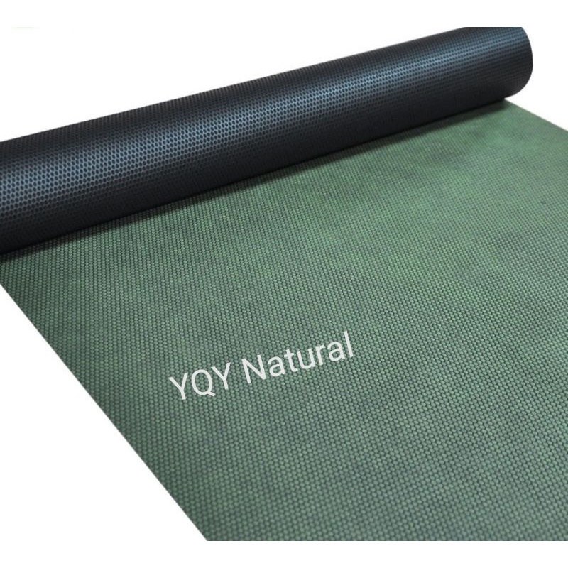 Green black Weedmat weed mat, heavy duty 1.2 meter lebar Plastik ...