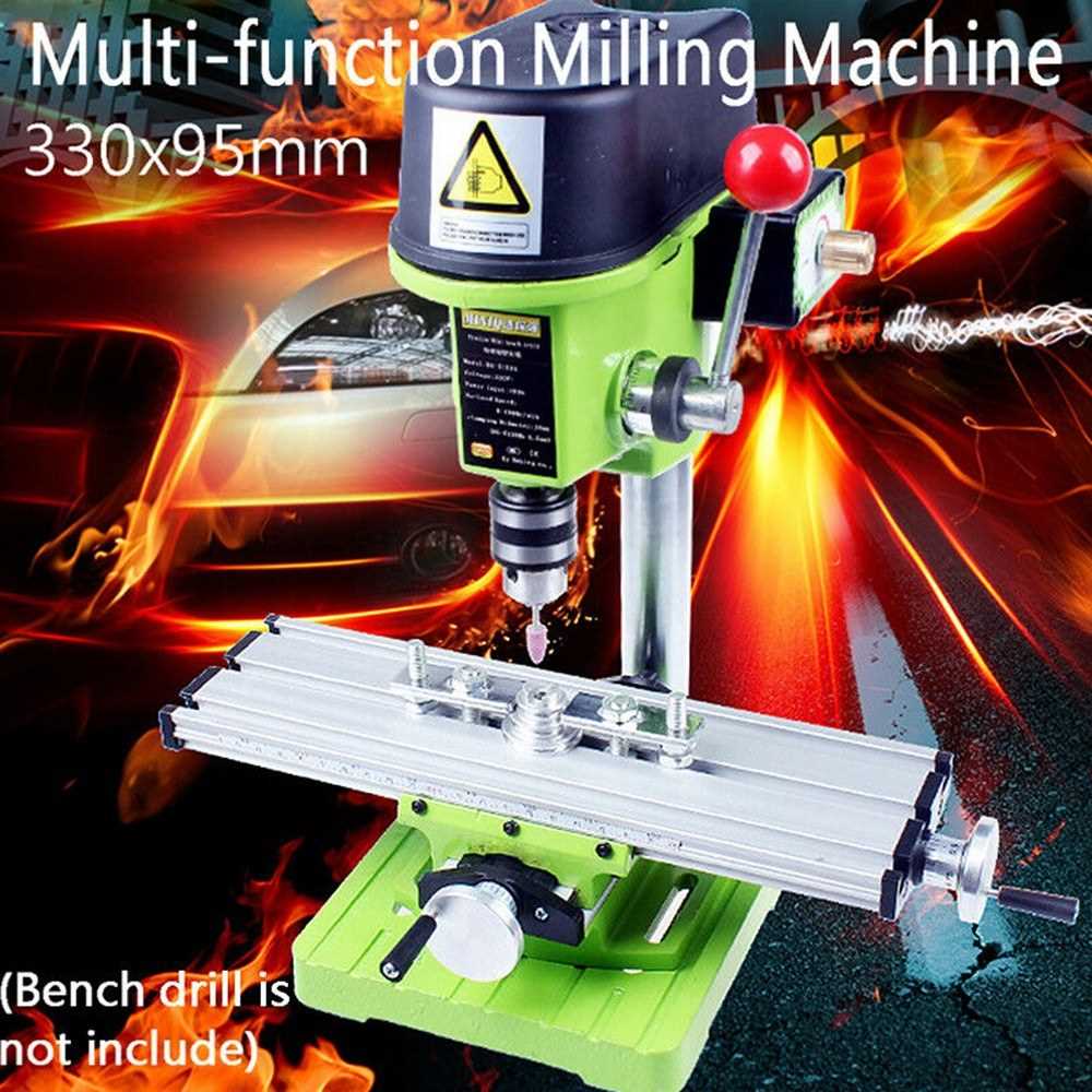 [READY STOCK] Mini Precision Multi-function Milling Machine Bench Drill Vise Fixture Work table ...