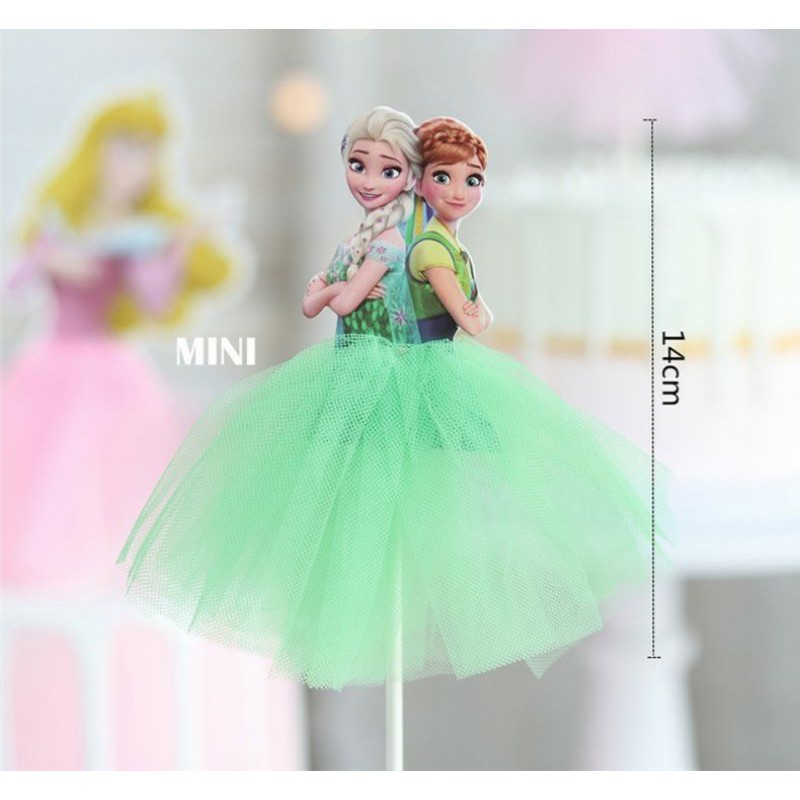 (Ready Stock KL) Birthday Cake Princess Topper Kek Hari Jadi Frozen ...