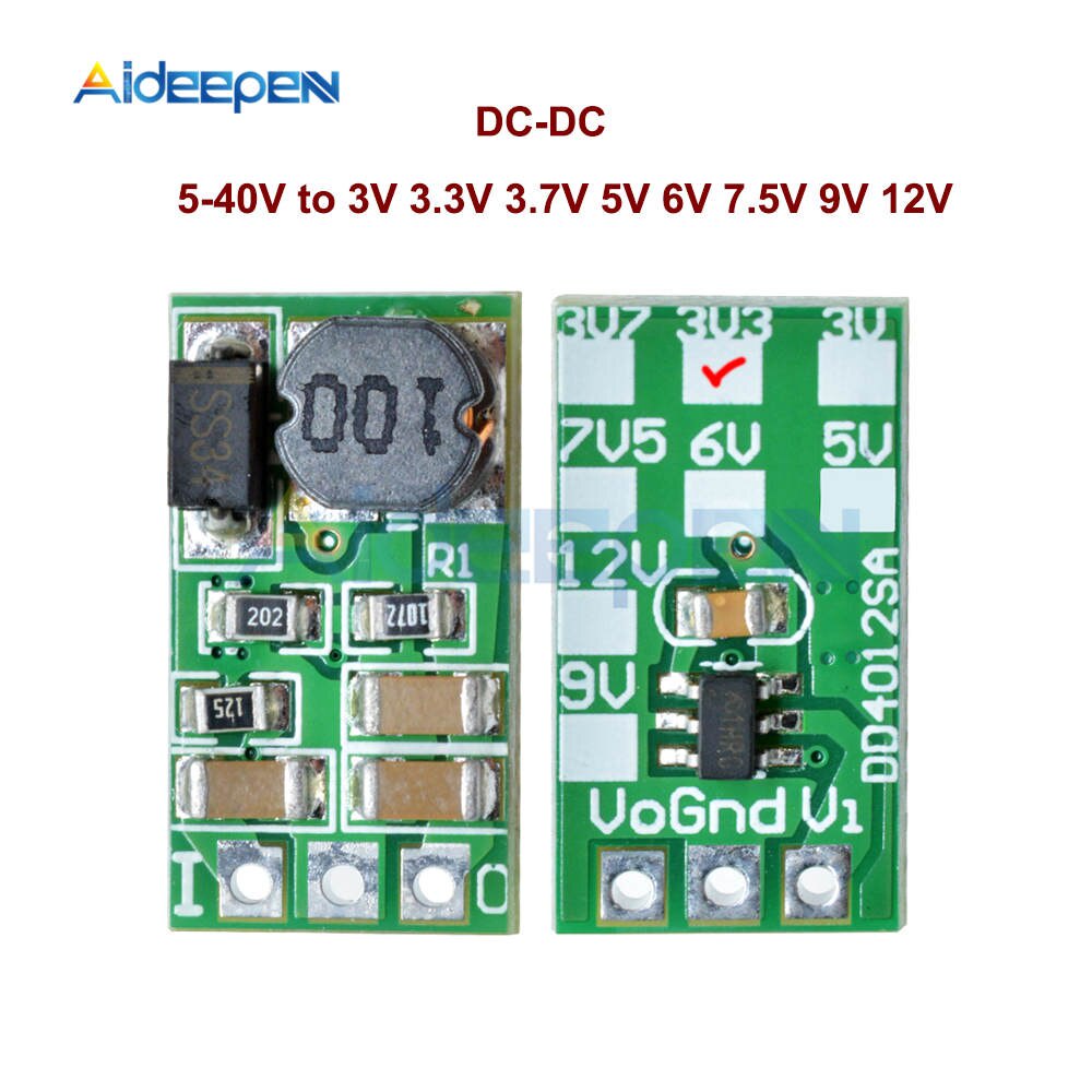 DC-DC Buck Step Down Converter Regulator Module DC 5-40V to 3V 3.3V 3 ...