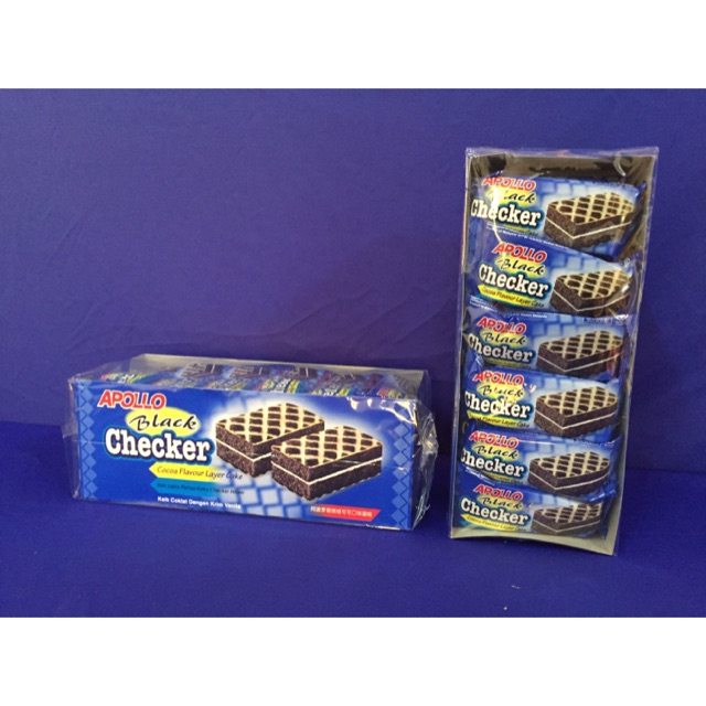 (9020) Apollo Black Checker Cake | Shopee Malaysia