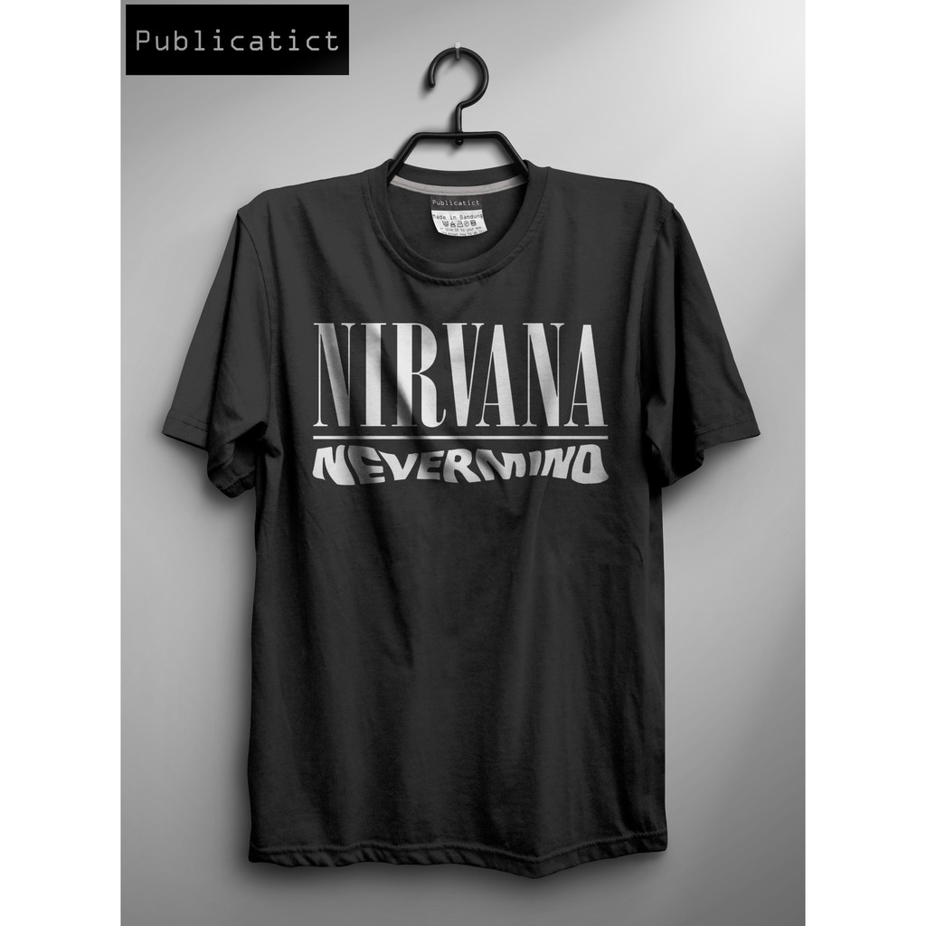 Nirvana - Nevermind Word [Black] | Shopee Malaysia