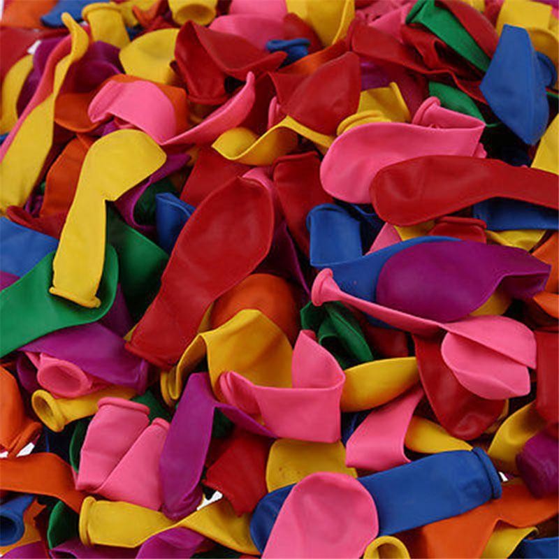 Belon kecil parti belon warna-warni small mini balloon water polo round ...