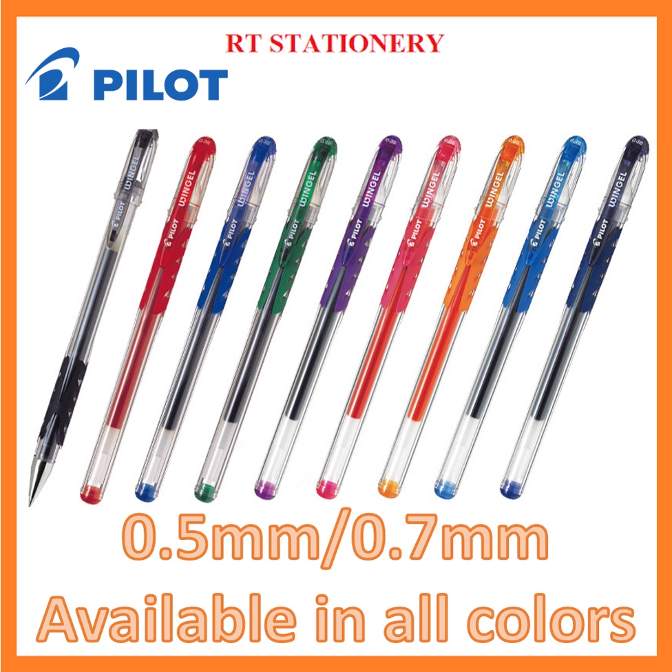 Pilot Wingel Pen 0.5/ 0.7mm (All Colors) | Shopee Malaysia