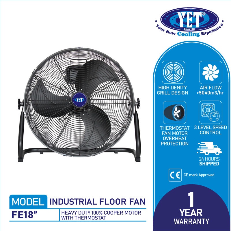 Yet FE12 FE18 FE20 20G Auto Swing Heavy Duty Powerful Industrial Floor ...