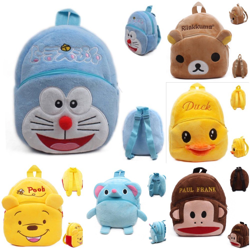 Nursery / Kindergarten Doraemon Plush Bag Backpack Boy Girl | Beg Budak ...