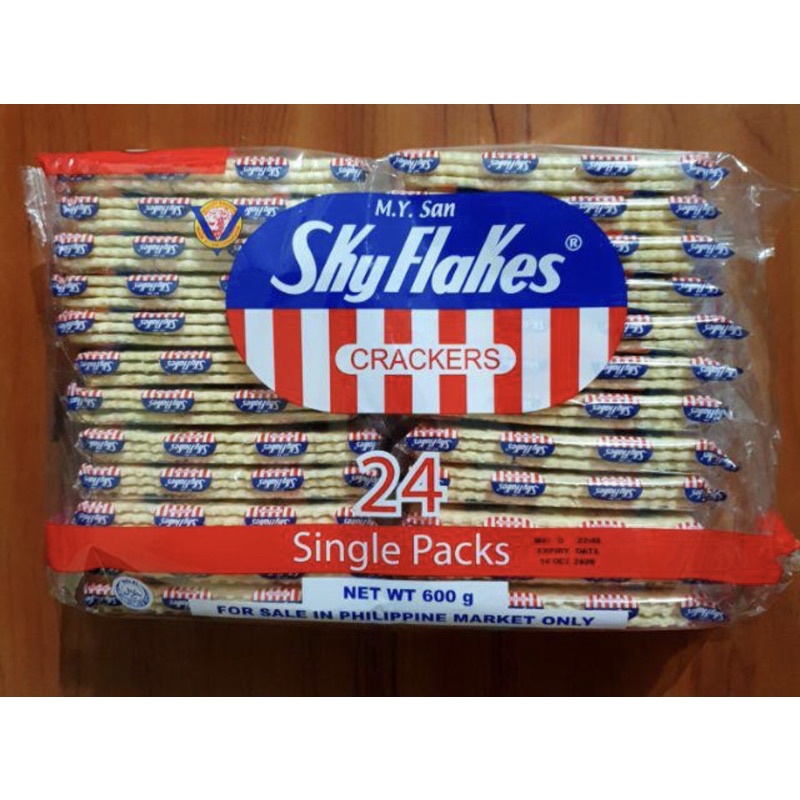 Skyflakes Crackers 600g 24 single packs | Shopee Malaysia