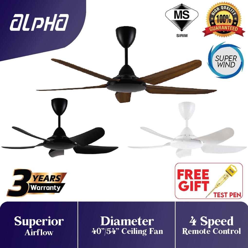 NEW ALPHA COSA XPRESS 40"& 54" / COSA M1 / COSA CX8 REMOTE CEILING FAN ...