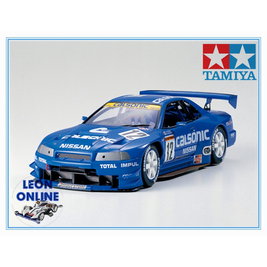 Tamiya 24219 Calsonic Skyline GT-R (R34) 1/24 Sports Car | Shopee Malaysia