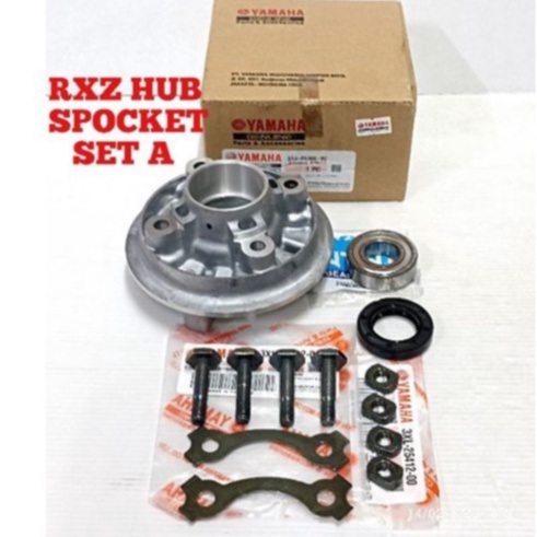 RXZ MILI BOSCH RXZ CATALYZER (37J) SPOCKET HUB ORIGINAL SET BEARING NTN ...