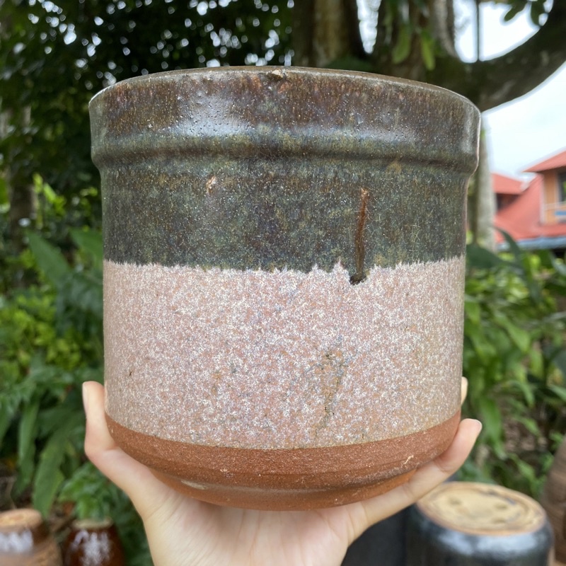 Rustic Ceramic Pot | Terracotta | Pasu Comel | Shopee Malaysia