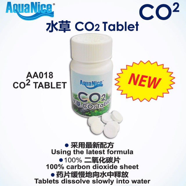AQUANICE CO2 TABLET (36 TABLETS） | Shopee Malaysia