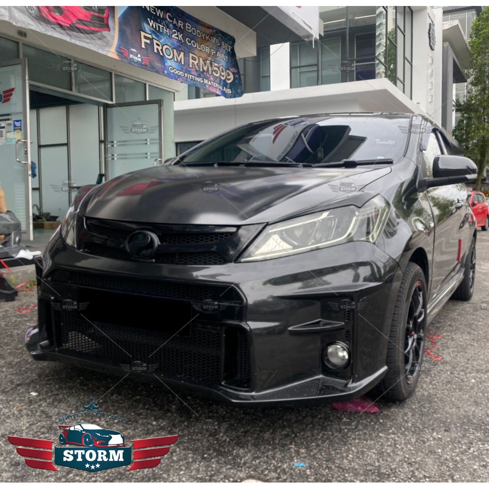 PERODUA MYVI 2017 - 2021 ( GR ) FRONT BUMPER WITH 2K COLOR PAINT - FRP ...