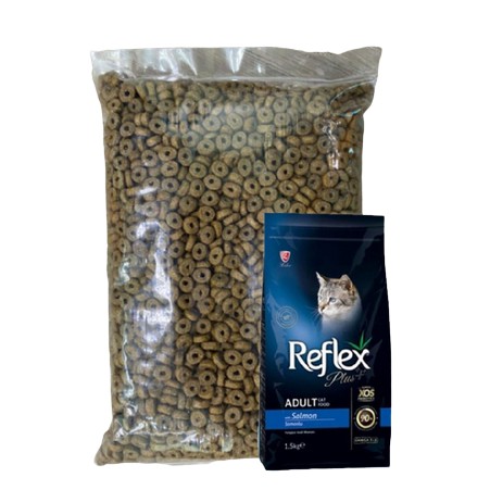 Reflex Plus Salmon Adult Cat Food 1KG ( Repack ) | Shopee Malaysia