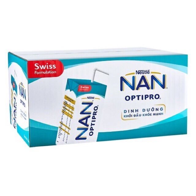 Nestle NAN OPTIPRO ready-to-drink powdered milk box 185ml 24 boxes ...