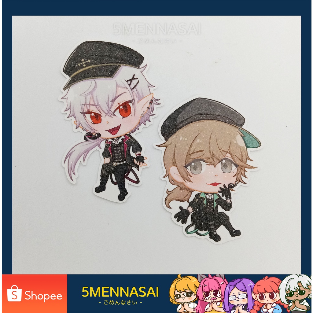 Vtuber CHRONOIR (3rd Aniversary Ver.) Stickers Set [Nijisanji JP] | Shopee Malaysia