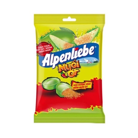 Alpenliebe Candy Mango Flavor with Salt and Chili 87G (30 Tablets ...