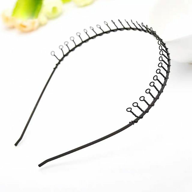 READY STOCK 】( NO.9008 ) ( 1 PCS ) ( BLACK COLOUR ) Fashion Hair Hoop ...