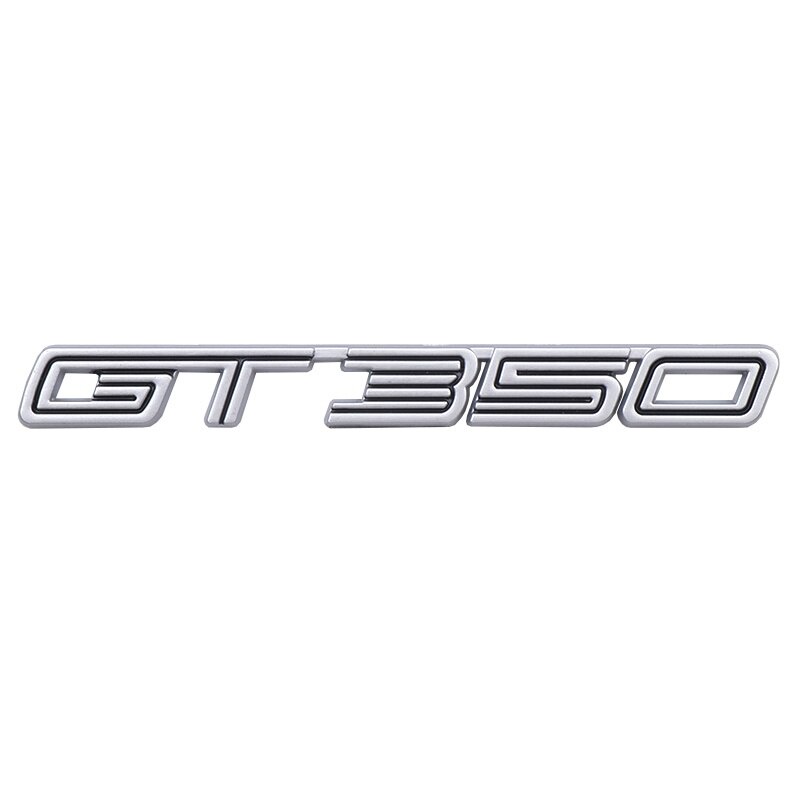New Car Stickers 3D Metal GT350 Logo Badge Emblem For Ford Mustang ...