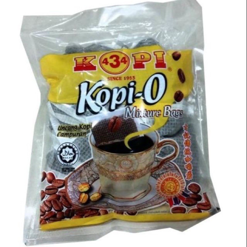 KOPI 434 MUAR 100uncang (black coffee) 麻坡 434 黑咖啡 传统咖啡 EXP:08/2023 ...