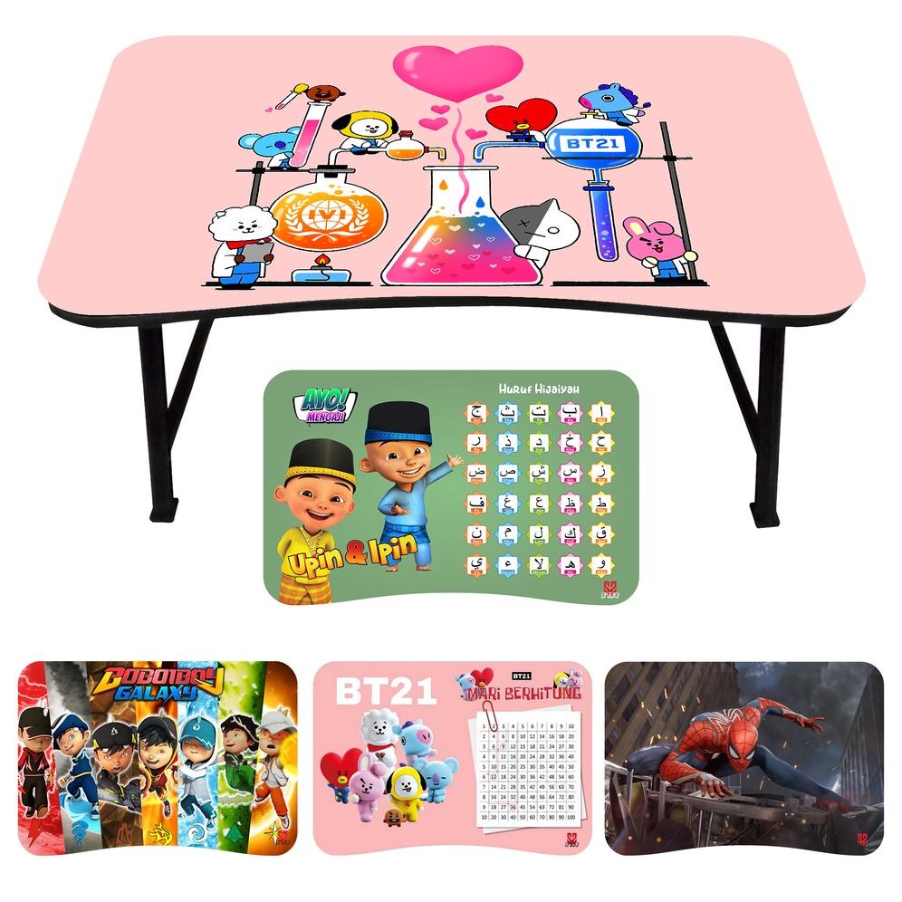 Boboiboy BT21 BTS Portable Folding Children's Study Table LOL RAYA ...