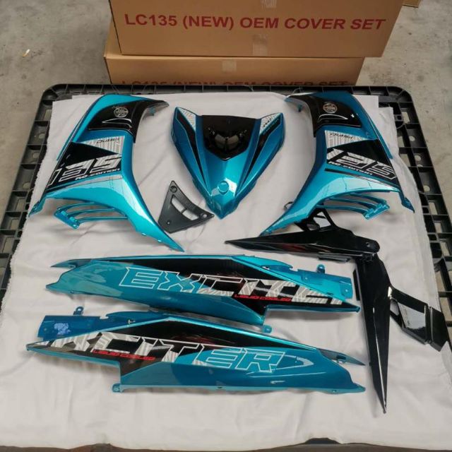 Cover sets Petronas colour lc135 v2 V3 V4 V6 /y15 sticker tanam ...