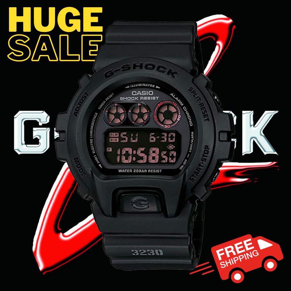 CASIO G-SHOCK DW6900MS-1 [1 YEAR WARRANTY] | Shopee Malaysia