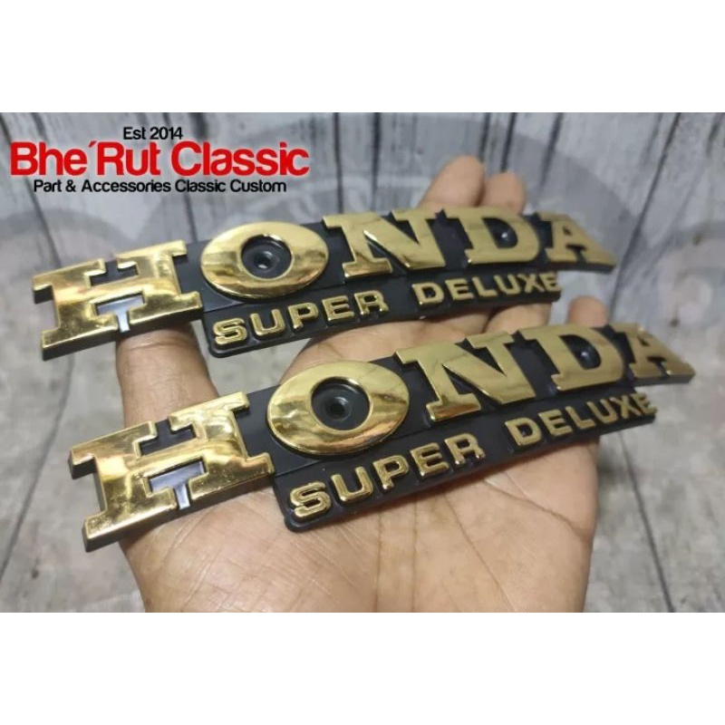 Honda Gl100 Tank Emblem Embossed Logo | Shopee Malaysia