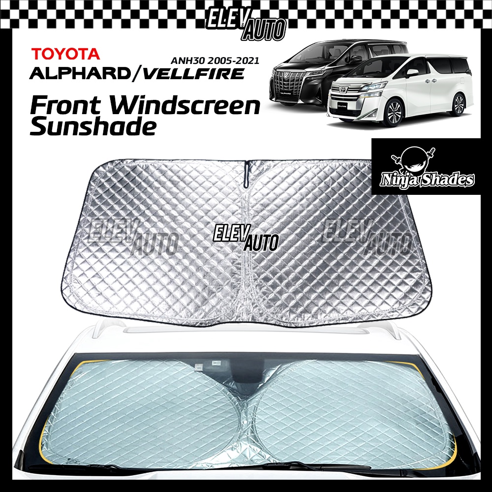 Toyota Alphard Vellfire AH30 ANH30 2015 - 2021 Custom Fit Front ...